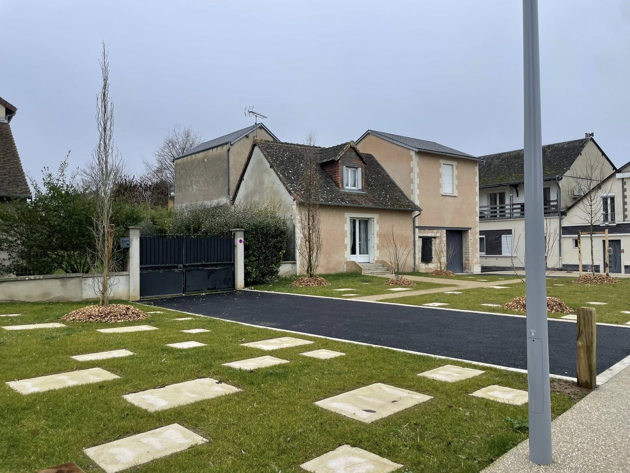 Fin des travaux route de Vicq - La Roche-Posay (86)
